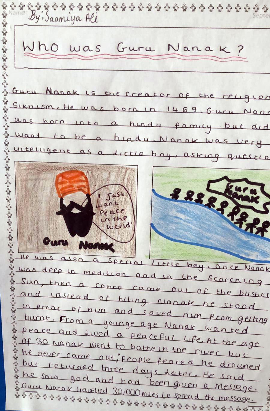Year 8 Re Work - Al-Ashraf Secondary School for Girls School, Gloucester